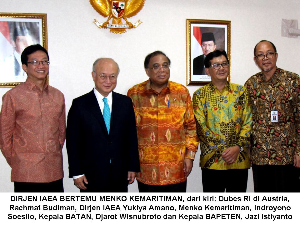Menteri Indroyono Soesilo Berharap Jumlah Tenaga Ahli Indonesia di IAEA ...