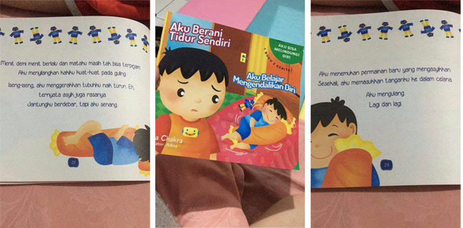 Pantaskah Buku "Aku Belajar Mengendalikan Diri" Untuk Anak-anak?