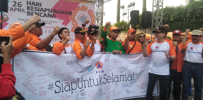 BNPB Sosialisasi Siap Untuk Selamat