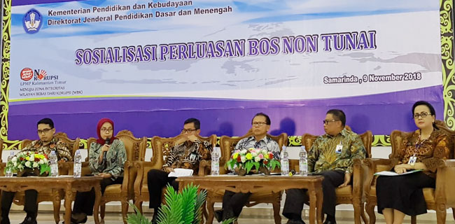 Kemendikbud Dorong Penerapan Dana BOS Non Tunai Diperluas