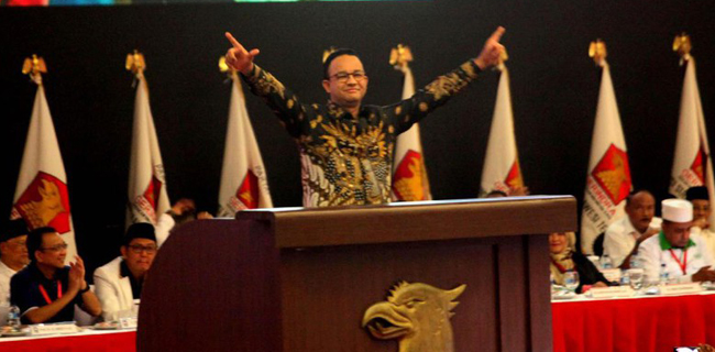 Simbol "2 Jari" Anies Baswedan Diperkarakan Ke Bawaslu