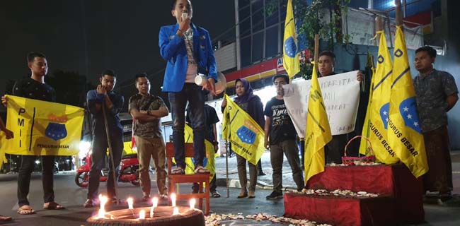 Aksi Solidaritas PMII Untuk Randi