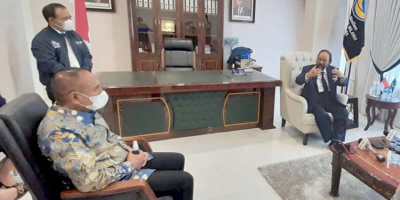 Sarankan Edy Rahmayadi Didampingi Agar Berhasil, Surya Paloh: Tapi ...