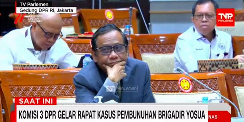 Komisi III DPR: Kita Betul-betul Gelap Soal Kasus Sambo, Untung Ada Pak Mahfud
